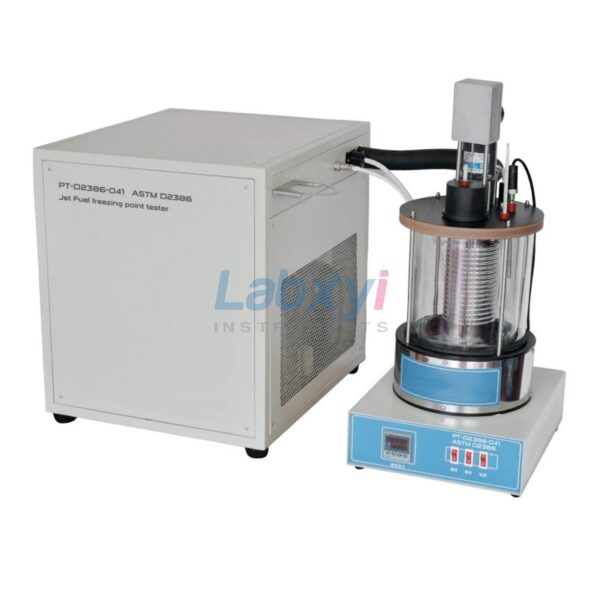 Jet fuel freezing point tester