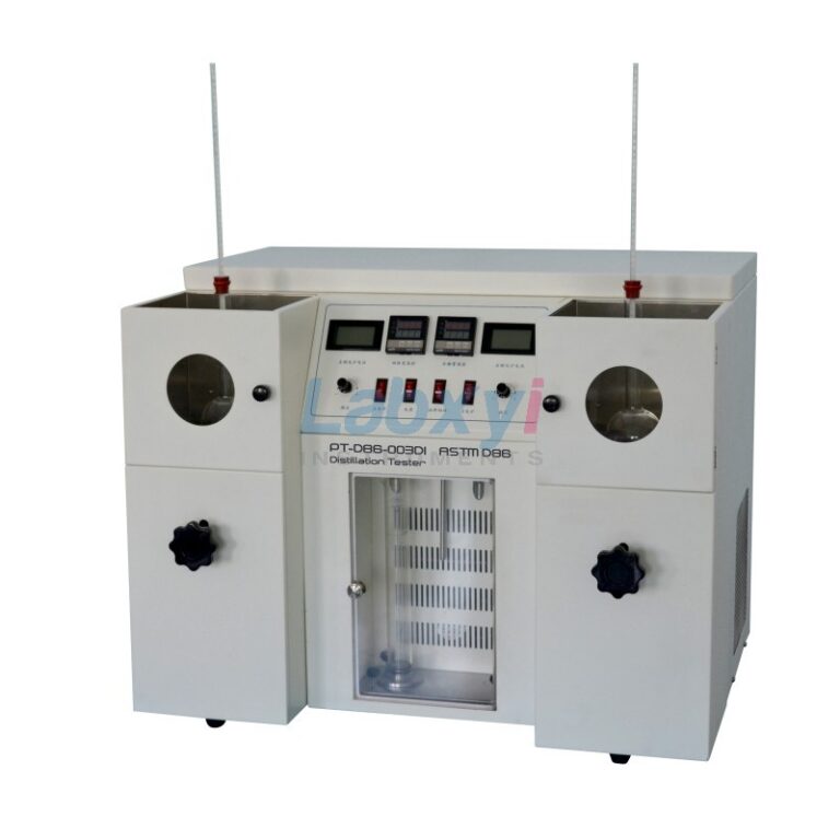 Petroleum product distillation tester, Double unit, Refrigeration low ...