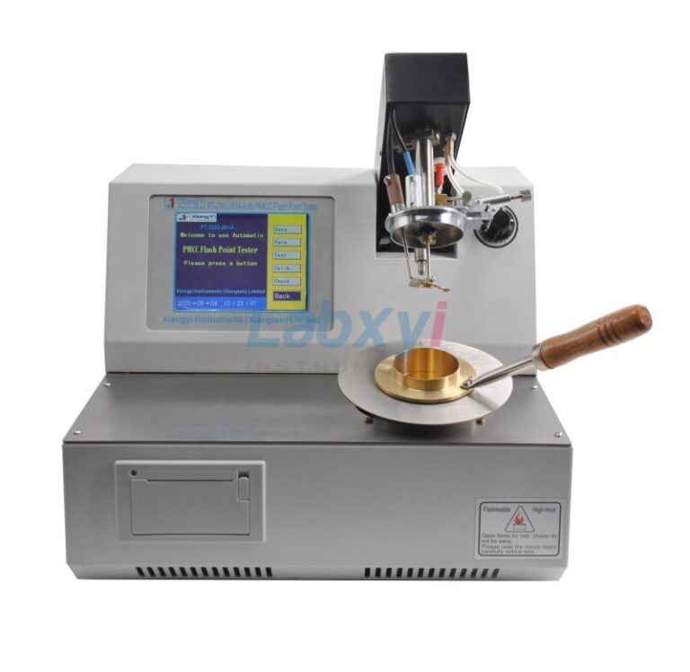 Automatic Pensky-Martens Closed-Cup Flash Point Tester